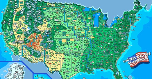 Maps Mania: The 8-Bit Atlas