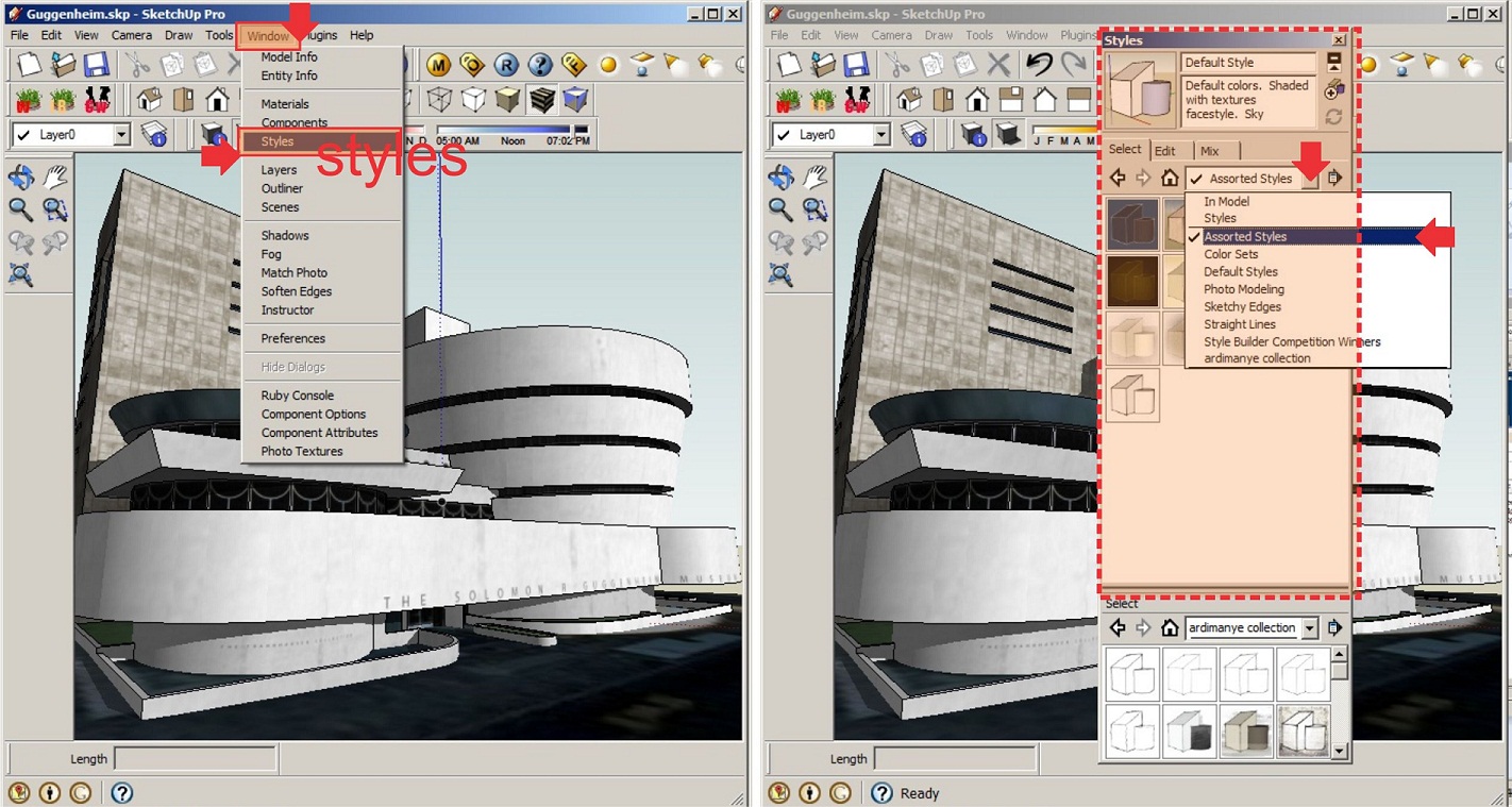 Sketchup Style Builder 2017 quick reference card - dastey