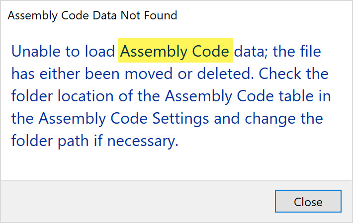 BIM Chapters: Revit Assembly Code Basics