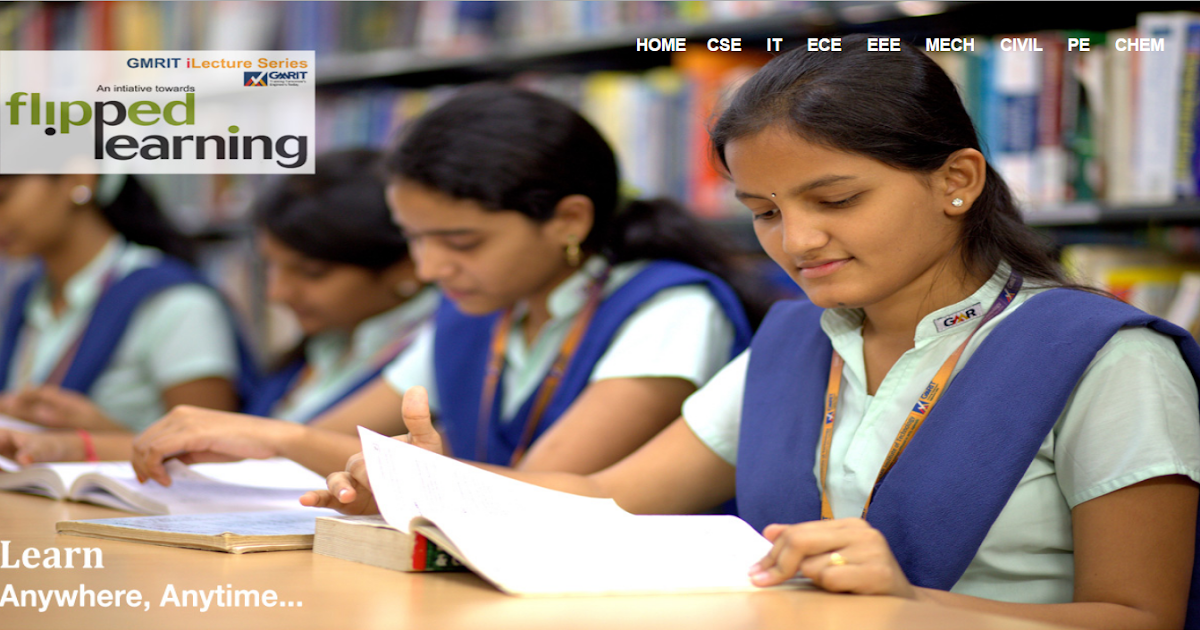 CREATORS BOOK: GMRIT NEW LAN PORTAL iLecture series | GMRIT Flipped ...