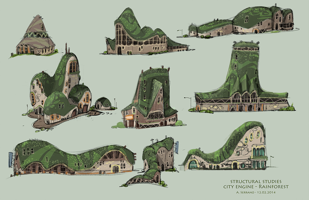 For Glorious Zootopia: The Art of Zootopia #4 Rainforest District