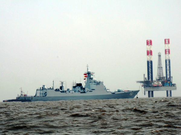 Asian Defence News: Indian-Chinese Navies - Luyang II class type 052 C ...