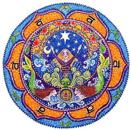 Tarot, Potions, and Psychedelic Magick Spells: Chakra Mandalas by Lindy ...