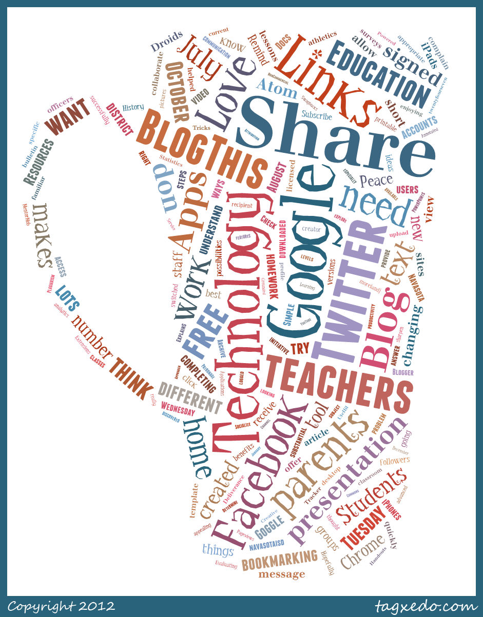 Peace, Love, and Technology: Tagxedo - Word Cloud Creator with some UMPH!