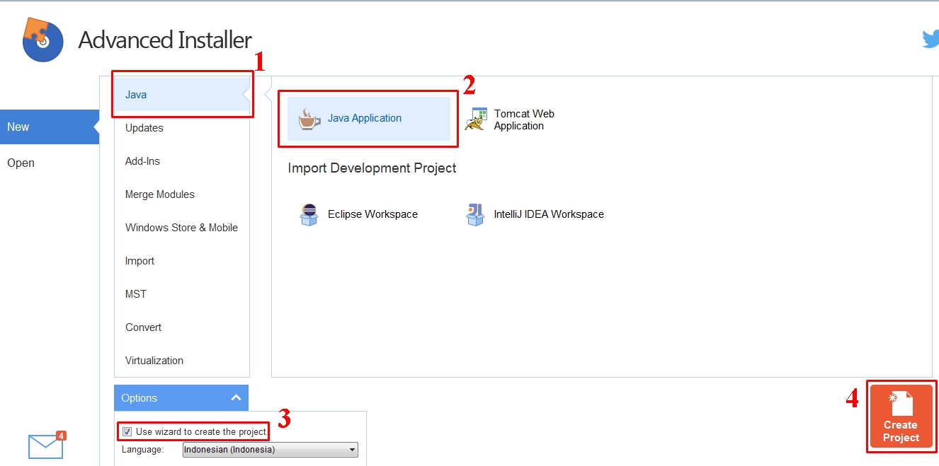 Membuat setup installer menggunakan advanced installer | Silabus Guru