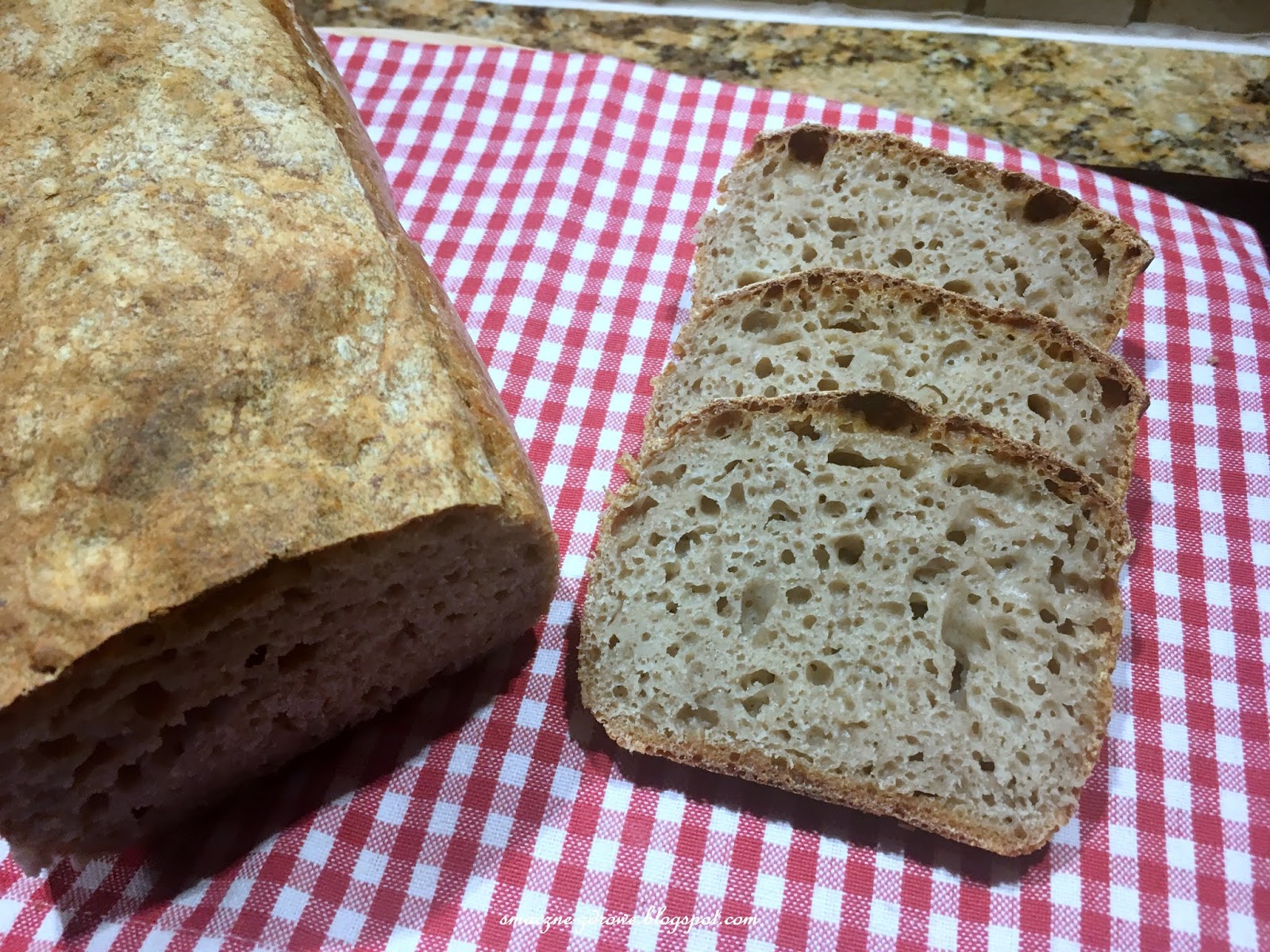 Smaczne-zdrowe: CHLEB ORKISZOWY NA ZAKWASIE