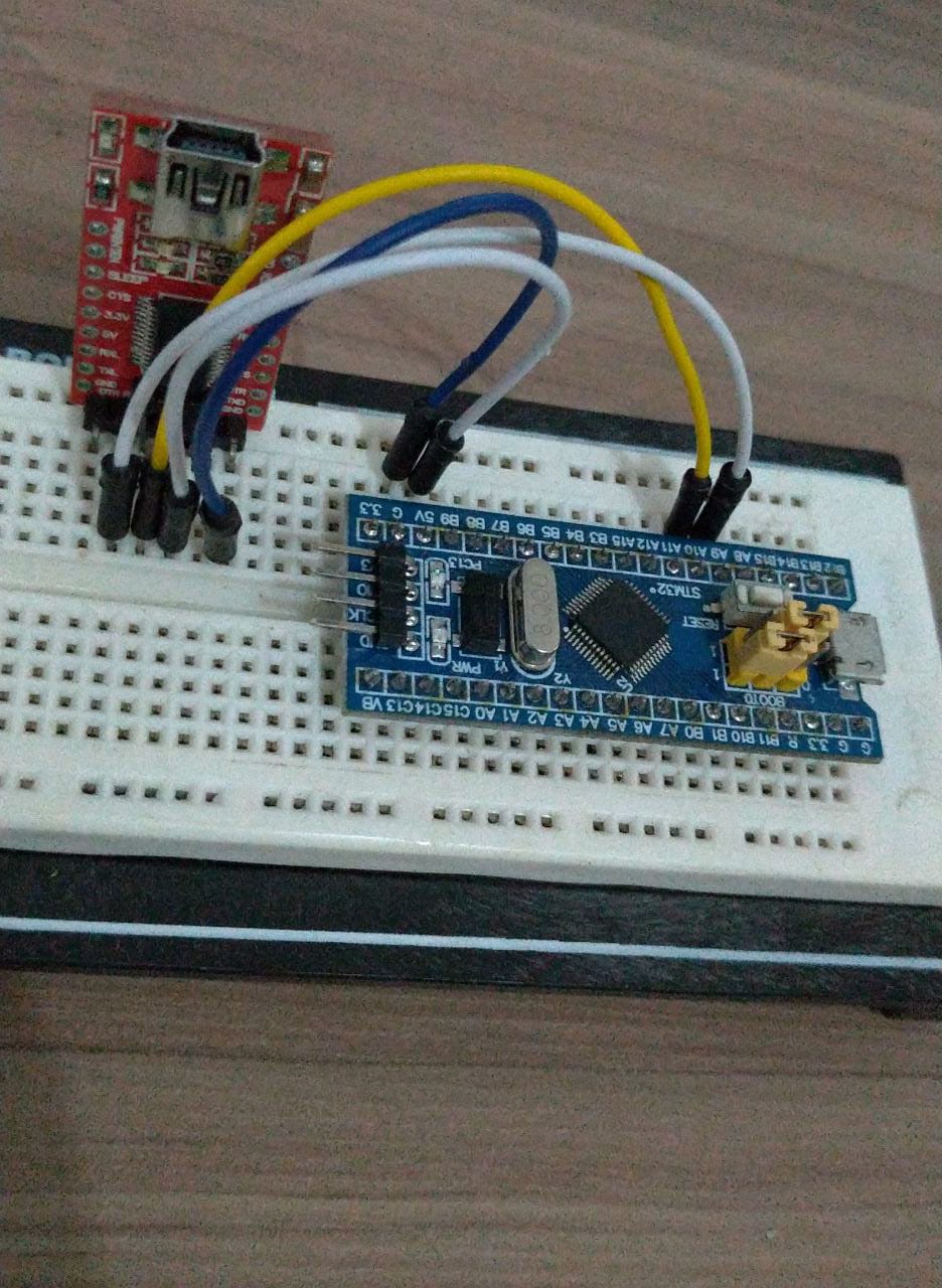 Programação Stm32f103c8 Usb