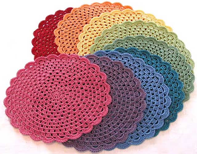 Service Plates Crochet - Crochet Yarn Online