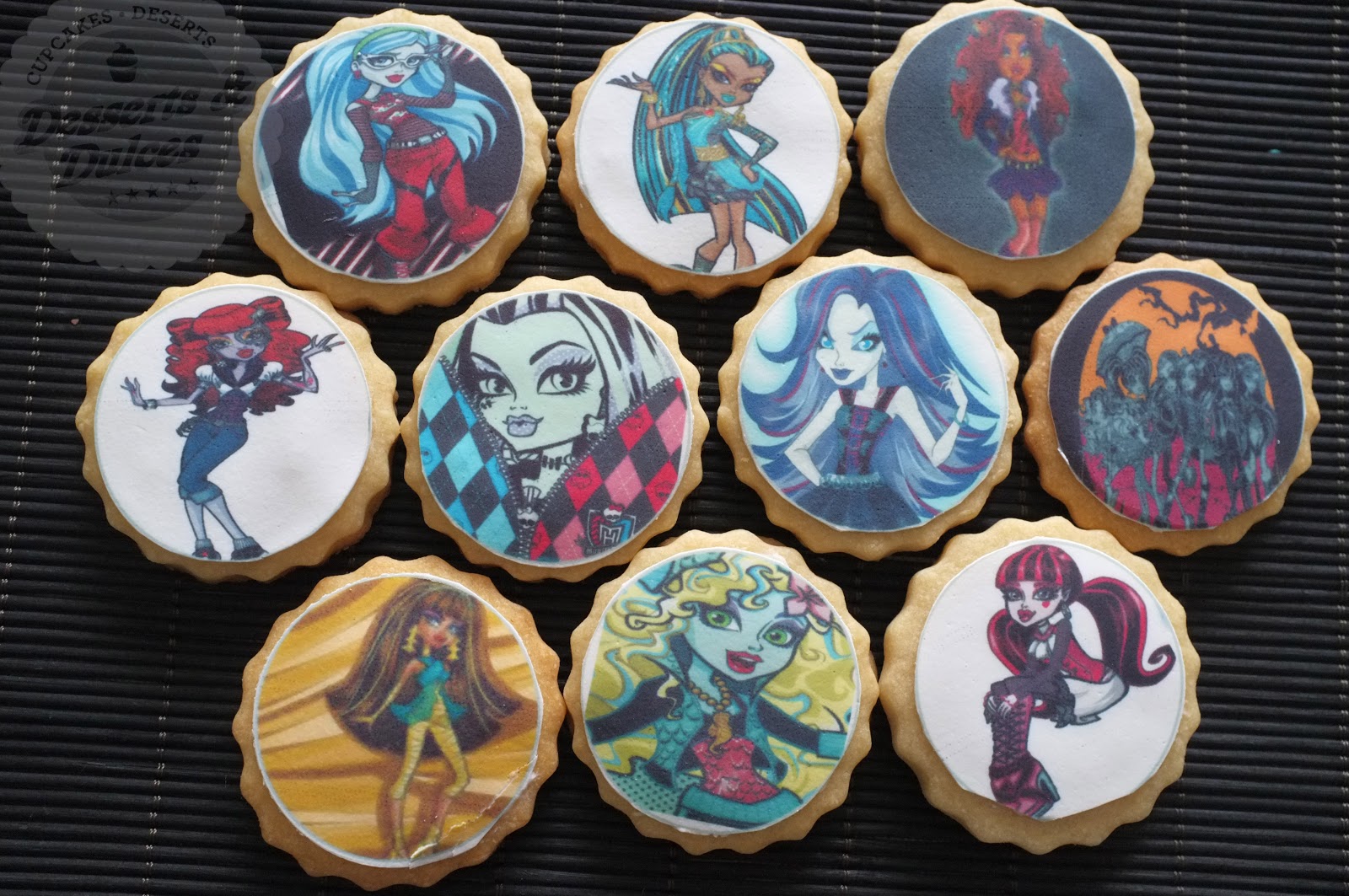 Desserts & Dulces: Galletas Monster High