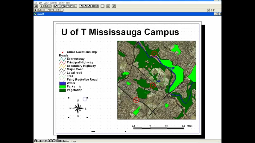 Creating a Layout ~ Geography Information Science