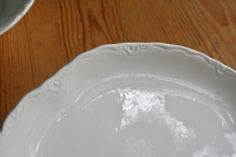 Ironstone and Pine: White Ironstone Dishes
