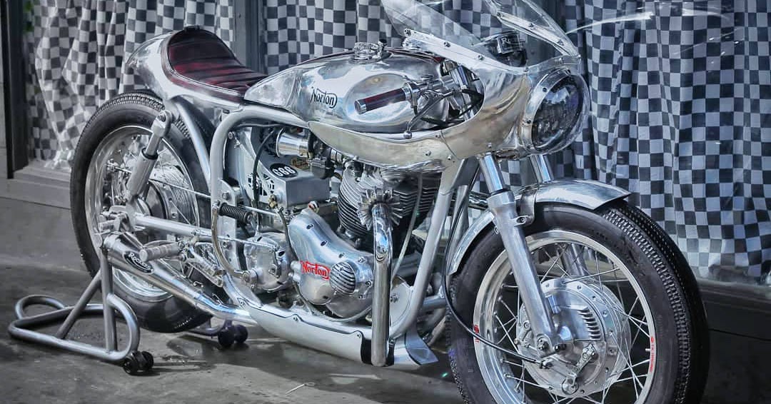 Norton comando 750cc / Rockers motorcycle custom bkl