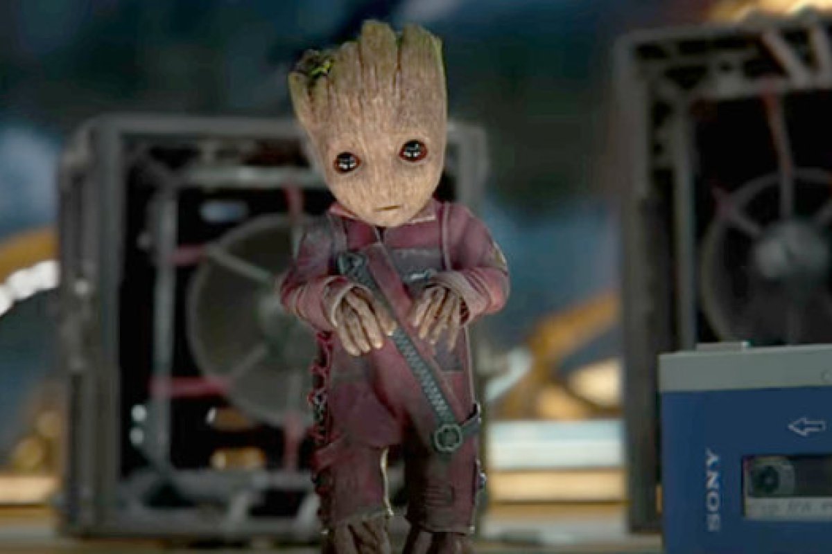 Baby Groot Free Printable Cards, Backgrounds or Invitations. - Oh My ...