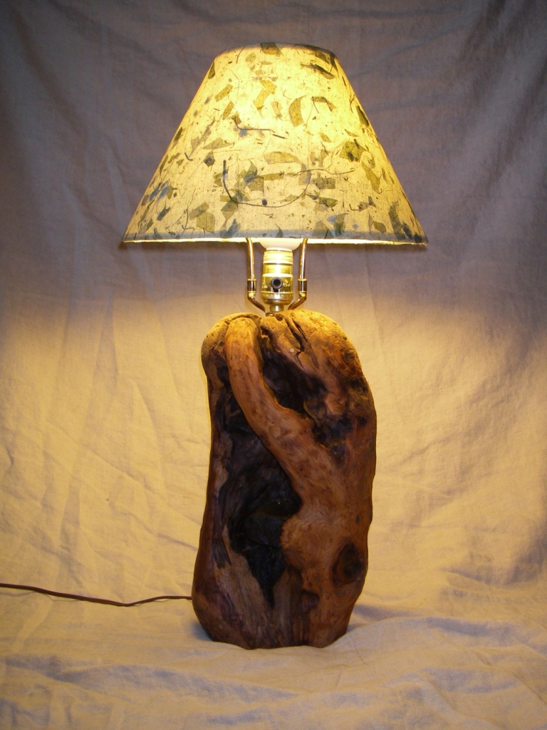 Yosemite Goat's Art and Wooden Creations: Wood Lamps