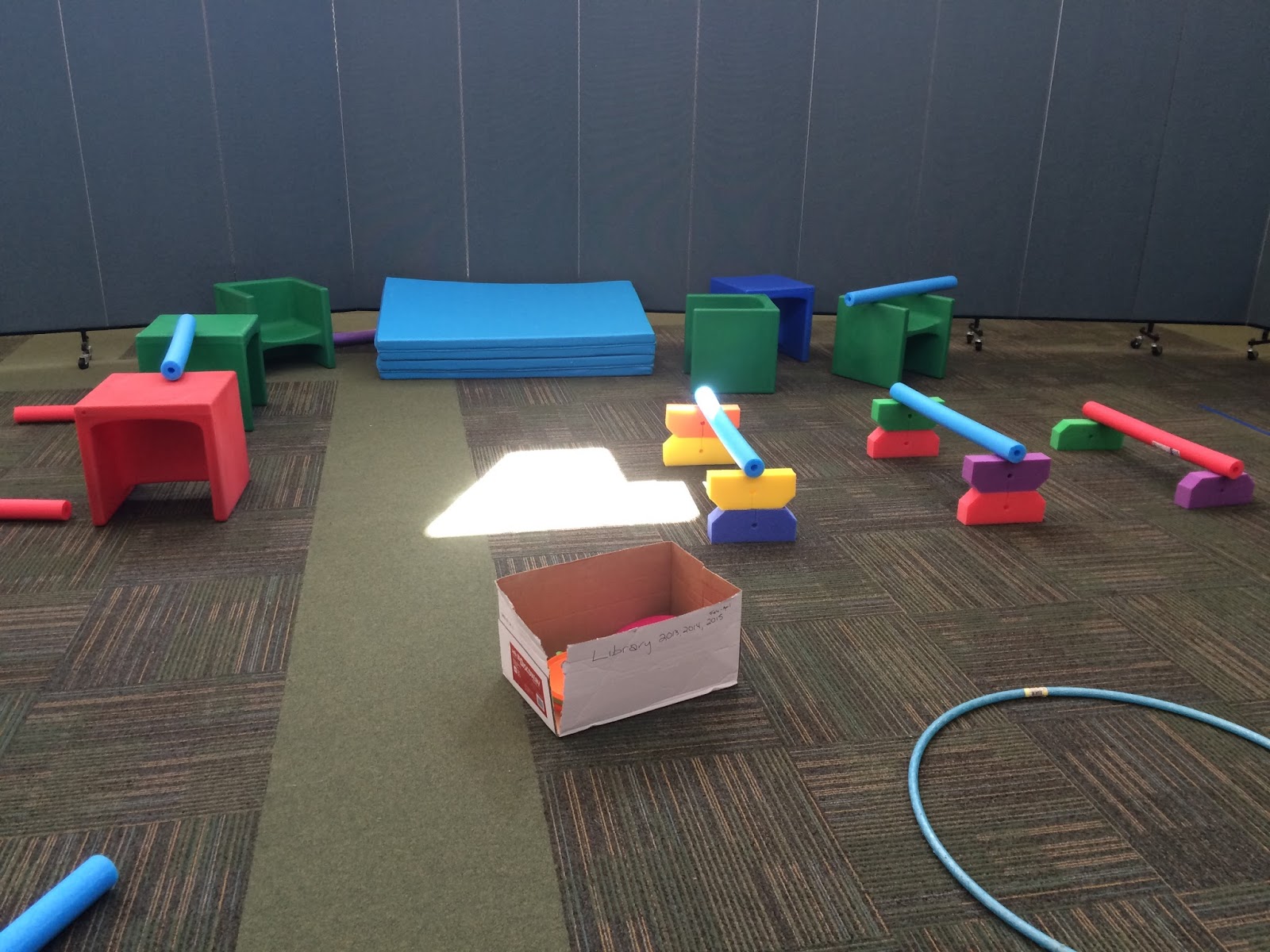 The Loud & Lively Library : Library Obstacle Course