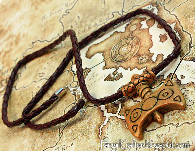 The Fangirl Crafter: Amulet of Talos Fit For a Dragonborn