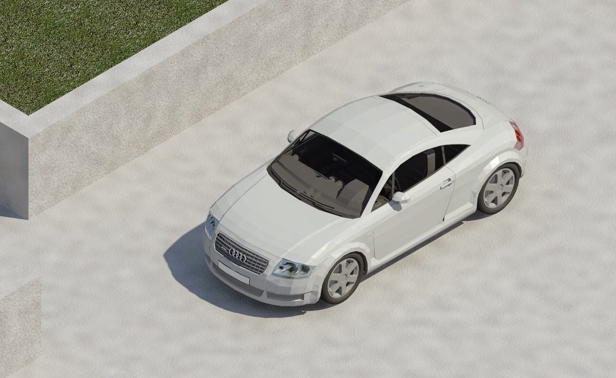 Automovil Audi TT (RFA) | ArquiHoy-Revit