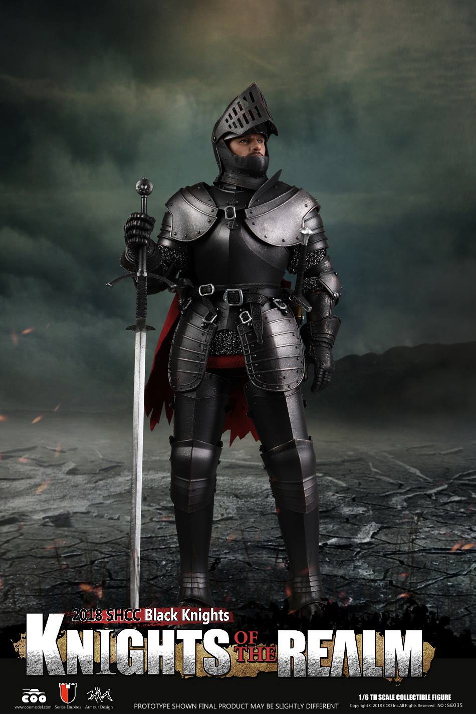 toyhaven: COO Models 1/6th scale Knights of the Realm: Black Knight 12 ...