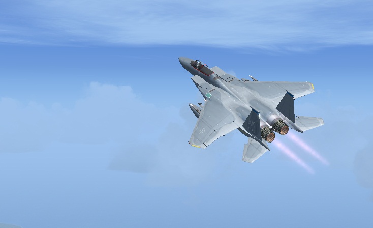 fs-telechargement: FSX Military F-15 Eagle