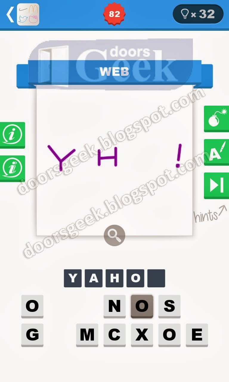 Logo Quiz - Minimalist - Level 82 ~ Doors Geek