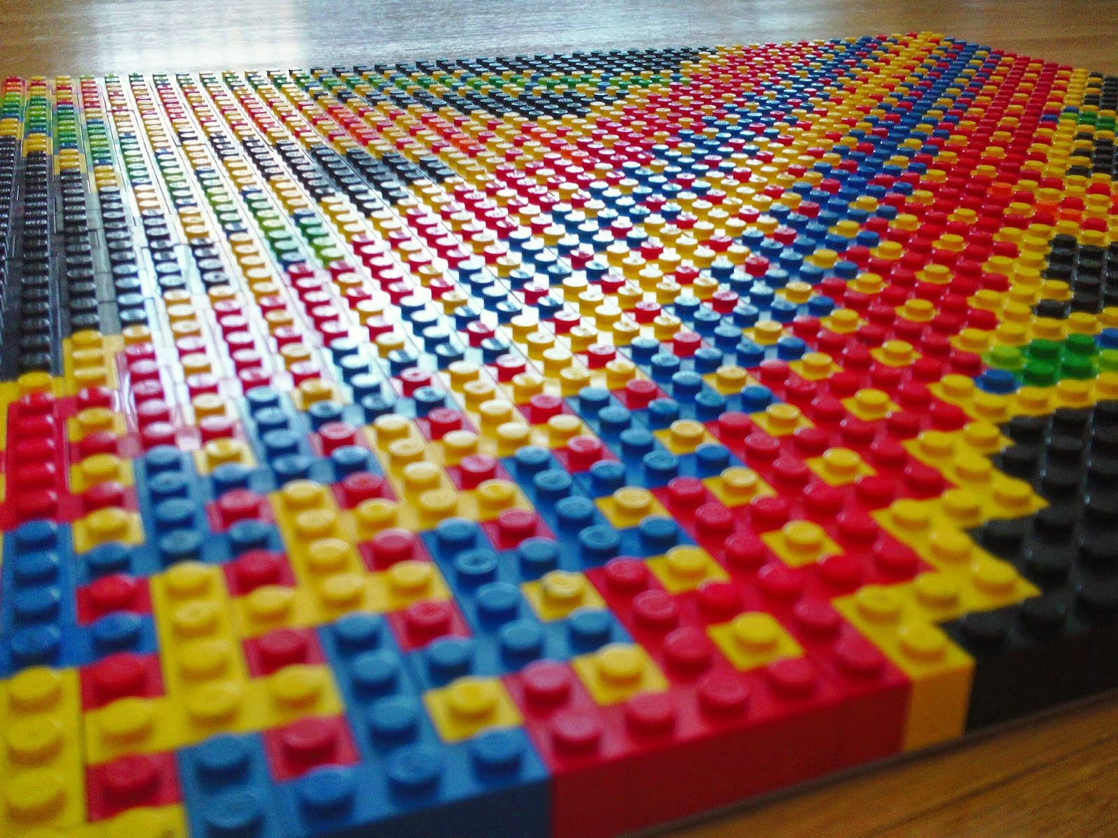 Lego Landon: Mosaic of Lines