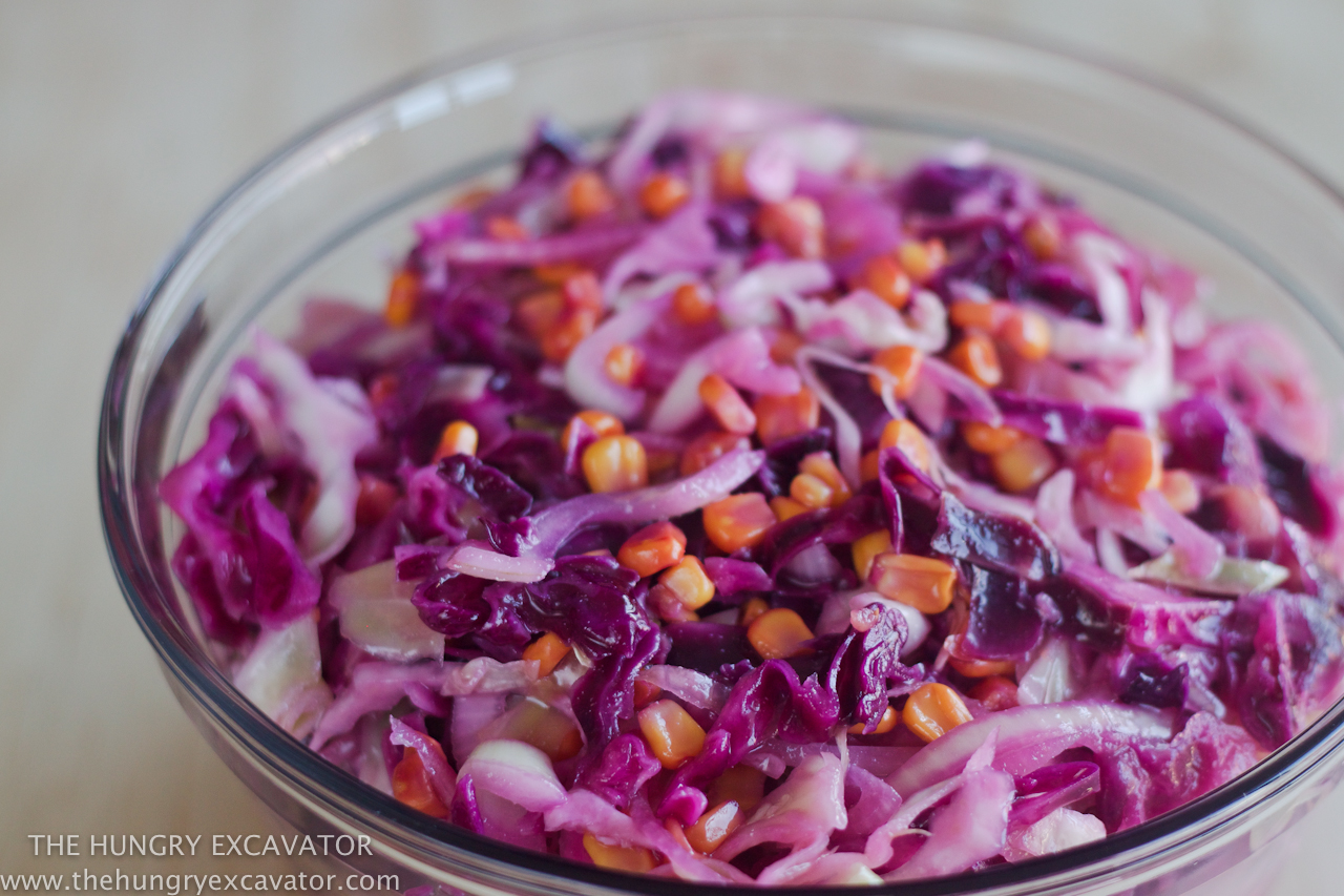 The Hungry Excavator: American BBQ Ribs and Marinated Coleslaw Recipe