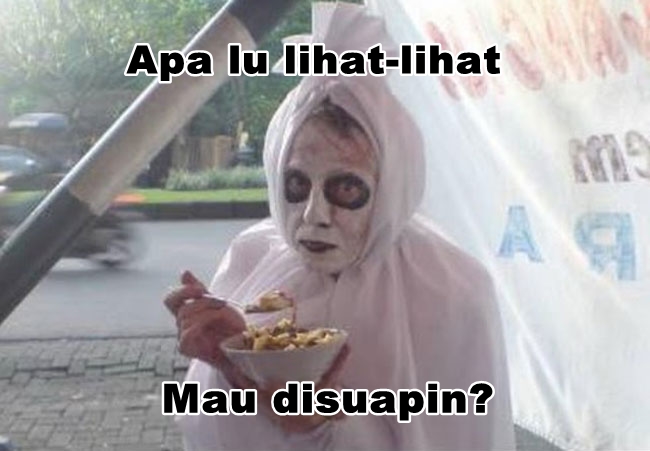 10 Meme Pocong Ini Bikin Kamu Ga Takut Pocong