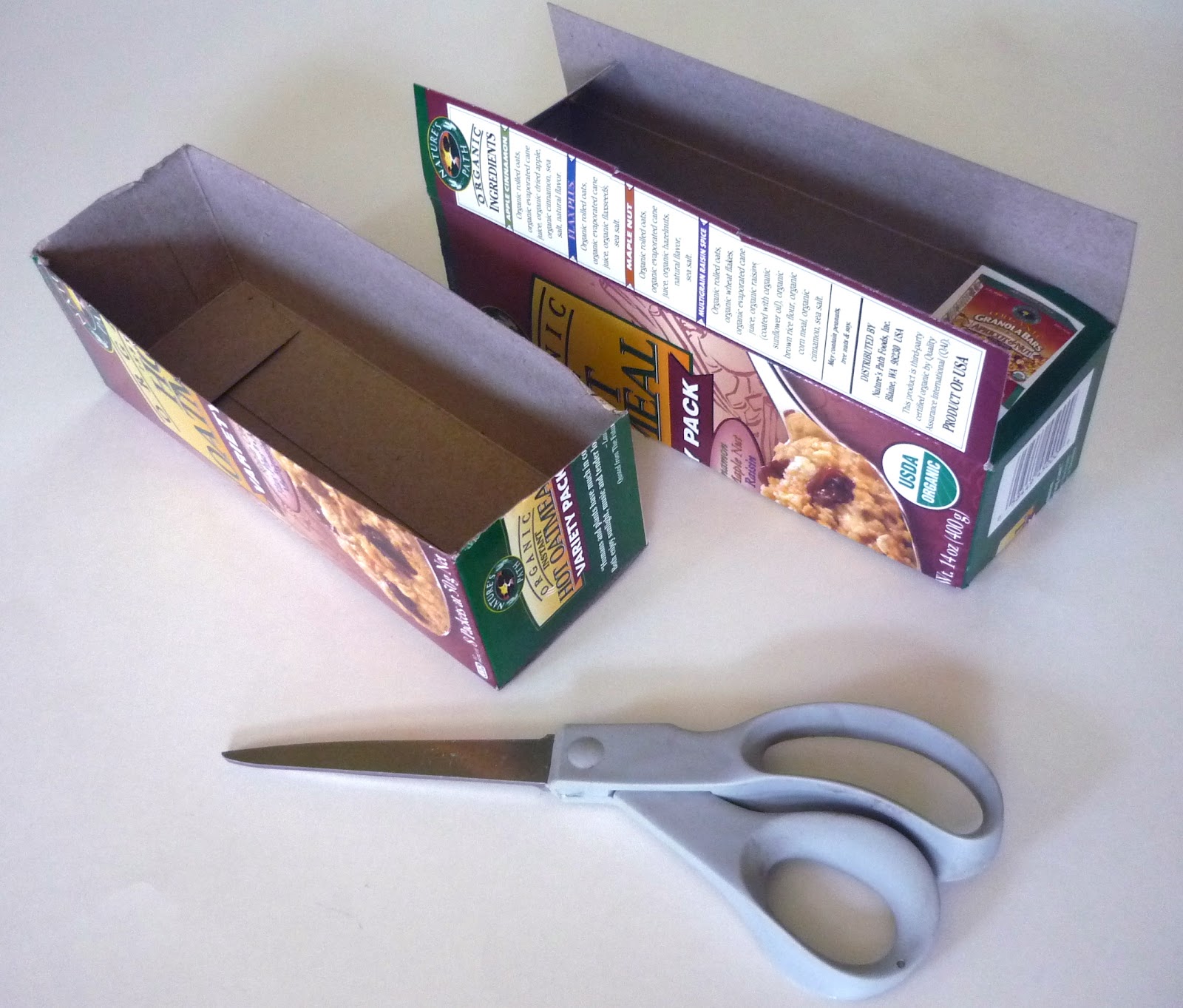 Harvesting Hart: Oatmeal Box Storage - A Tutorial