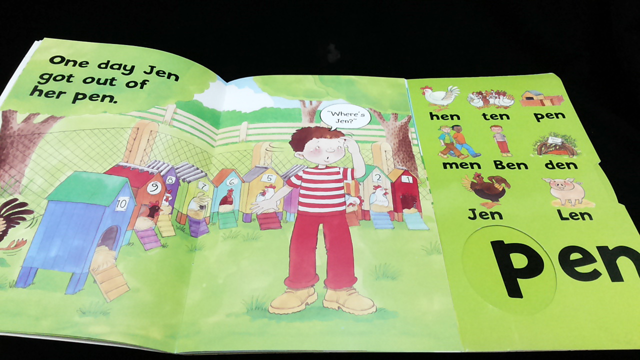 Kid Books Blog: 270.Learn to read with Jen the hen