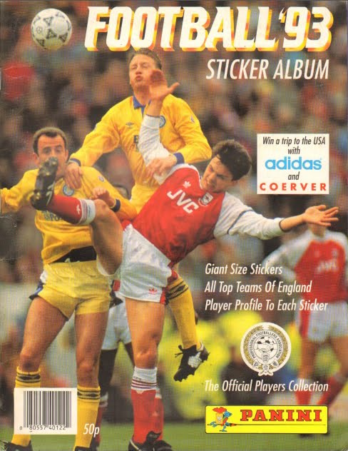 HISTORY OF PANINI STICKERS IN BRITISH DOMESTIC FOOTBALL