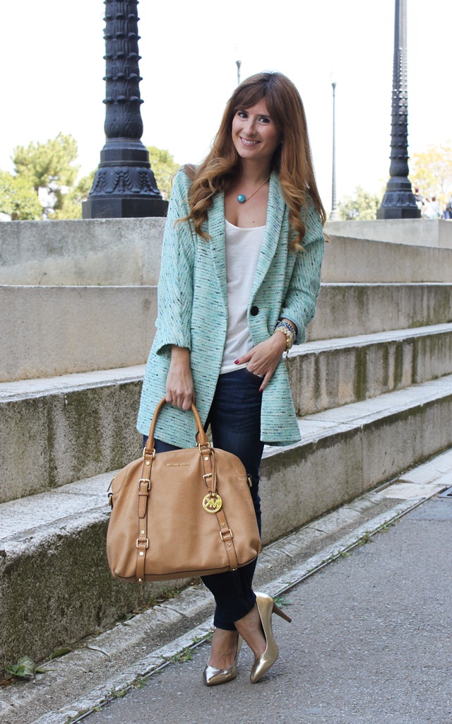 BLOG DE MODA Y LIFESTYLE: MINT BLAZER