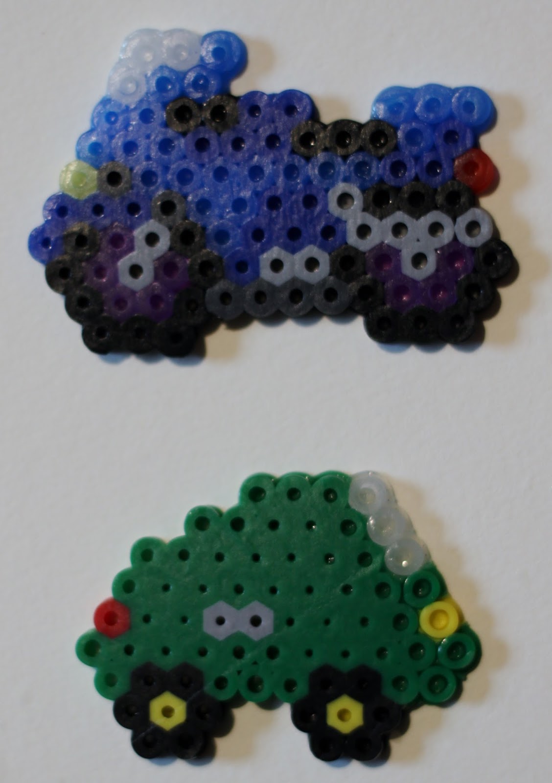 Attack of the Mini's! Mini Motorcycle and Car from Perler Beads ...