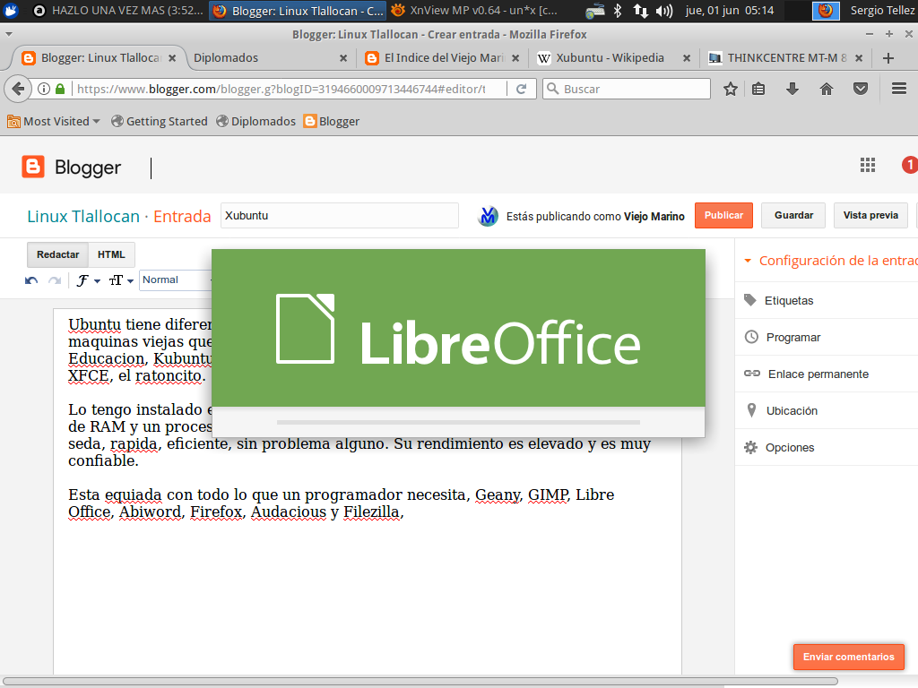 Linux Tlallocan: Xubuntu