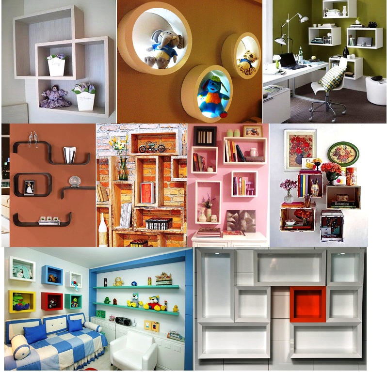 Dicas para Decoração: Organizando com Nichos