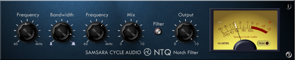 Samsara Cycle Audio: NTQ - Notch Filter VST FREE
