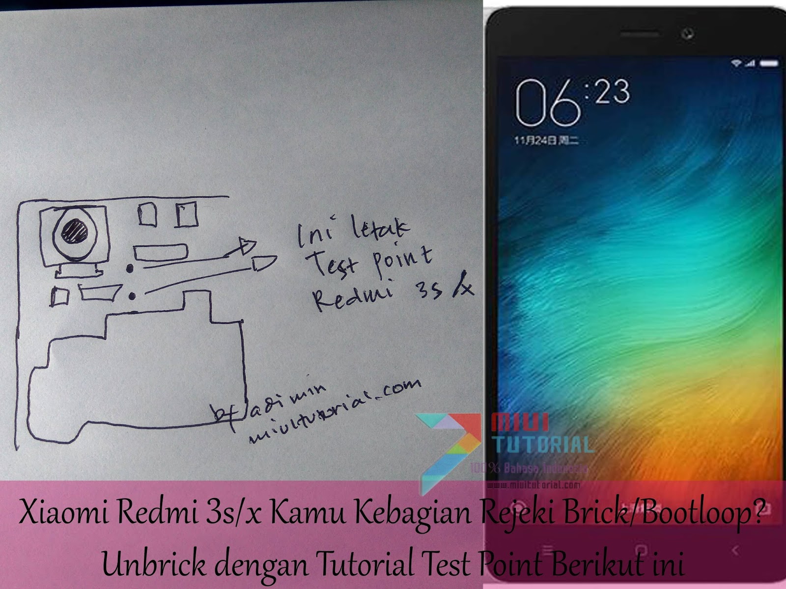 Xiaomi Redmi 3s/x Kamu Kebagian Rejeki Brick/Bootloop? Unbrick dengan ...