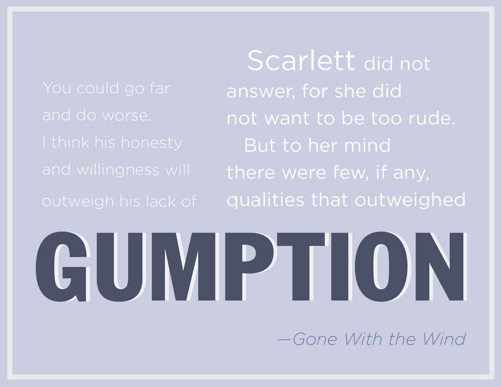 Gumption