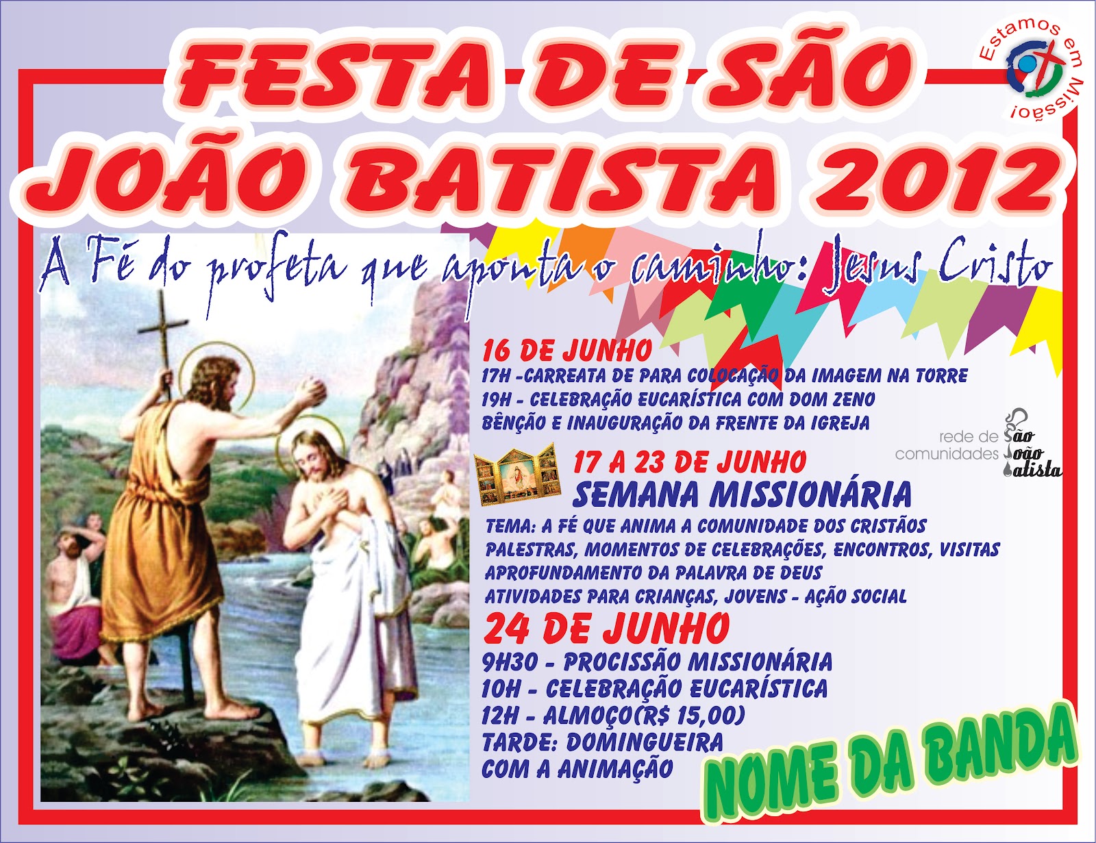 Rede De Comunidade Festa De São João Batista