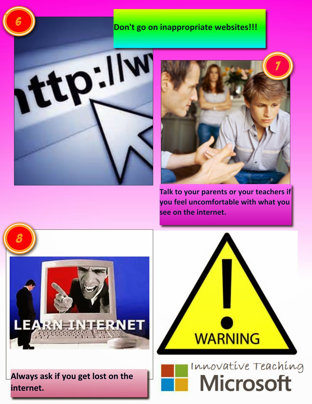 Be safe online: Our Paper docs