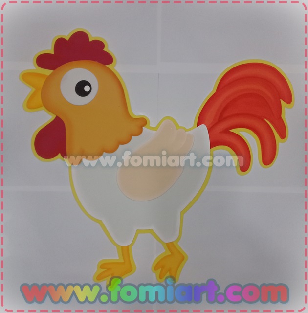 Gallo de Granja Fomiart (Moldes)