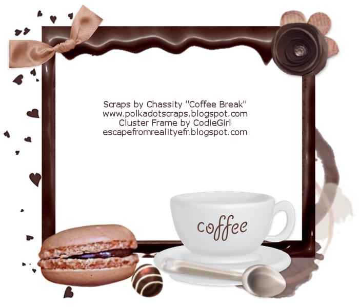 Escape From Reality Blog: FTU 'Coffee Break' Cluster & Cluster Frames