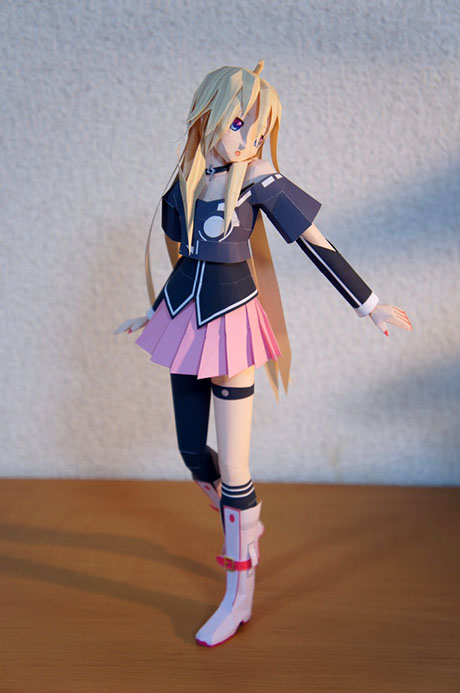 Vocaloid: IA01 Paper Model | Paperized Crafts