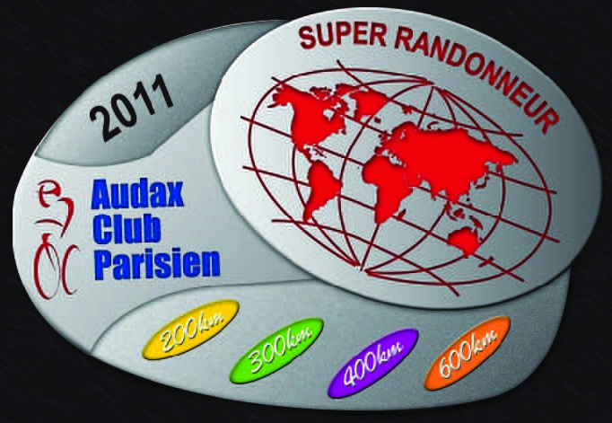Korea Randonneurs: Super Randonneur and Korea 5000 medal