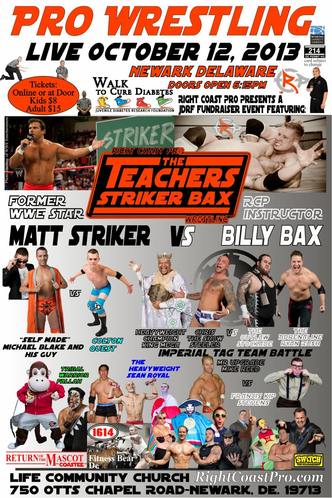 Official Event Poster released! Matt Striker makes his return to ...