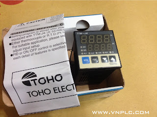 Đồng hồ nhiệt TOHO - TTM-J4-R-AB - VNPLC.COM - Mua bán PLC, HMI, Biến ...
