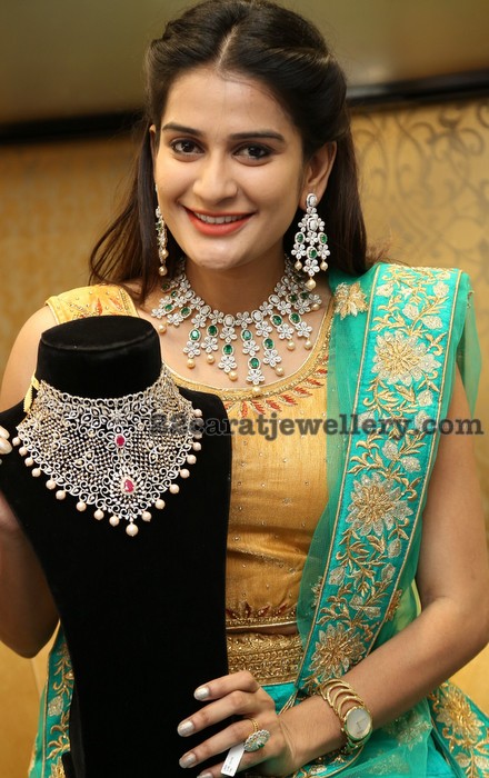 Jenny Honey Showcasing Diamond Sets - Jewellery Designs