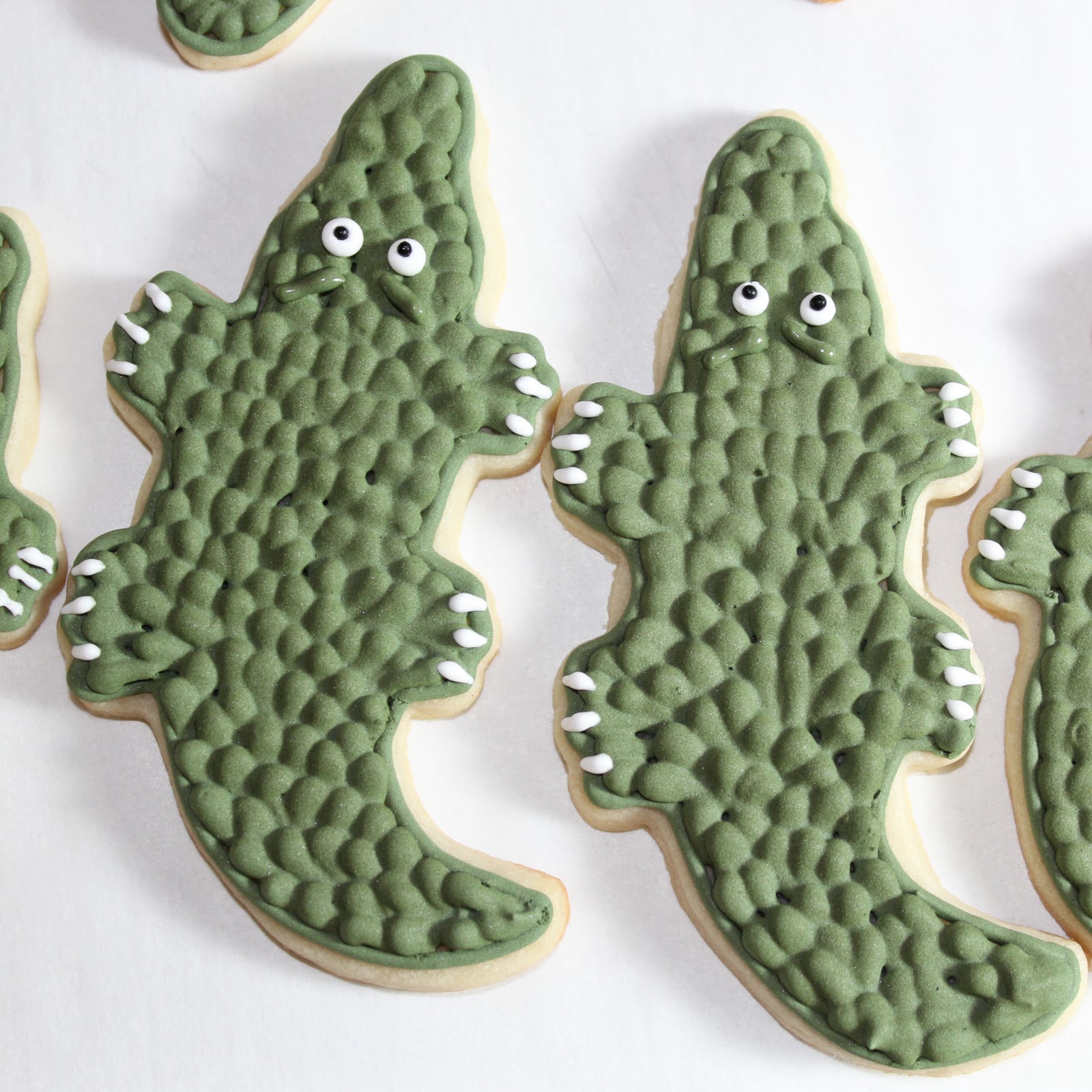 Baking in Heels: Crocodile Cookies