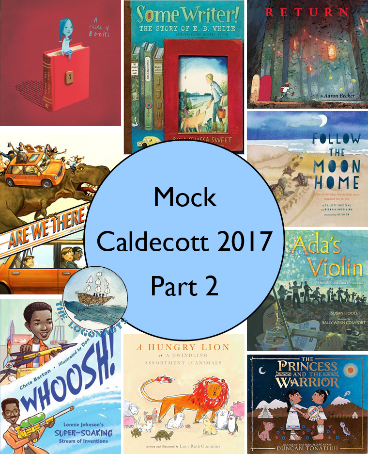 Mock Caldecott Contenders 2017, part 2 | The Logonauts