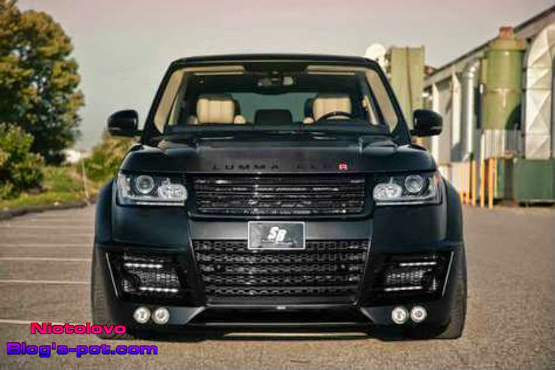 Modifikasi Range Rover Lumma CLR-R Berlumuran Hitam - Niotolovo