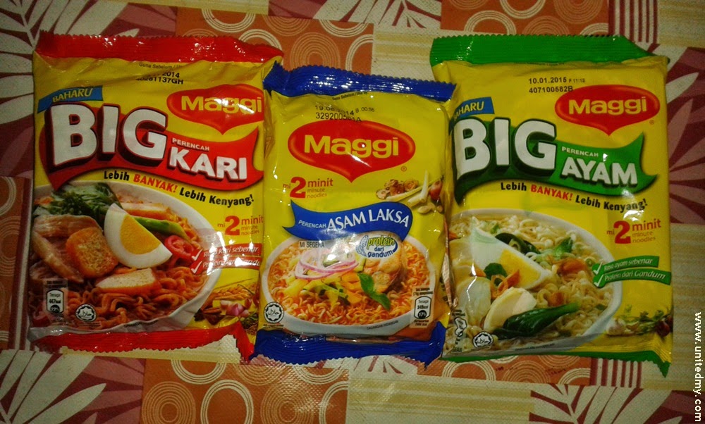New Maggi Big Ayam and Kari 2014 | Unitedmy